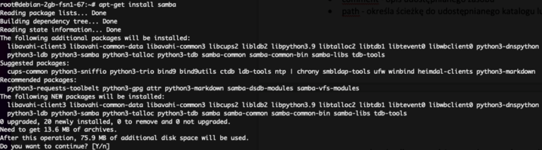 Jak skonfigurować serwer Samba w systemie Linux Debian? – Władcy Sieci